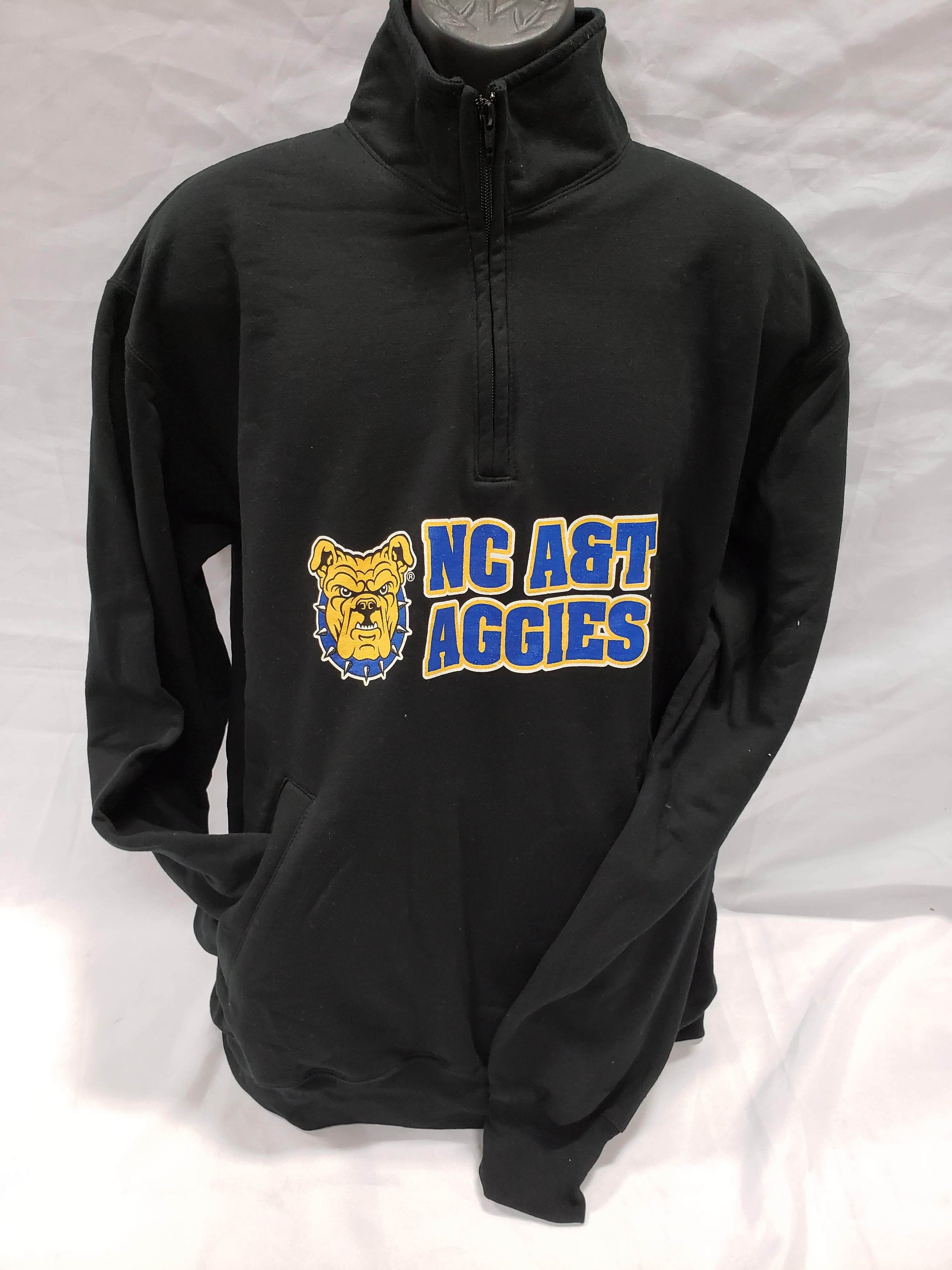 NCAT Mascot 1/4 Zip Sweatshirt | Joneswear, Inc.